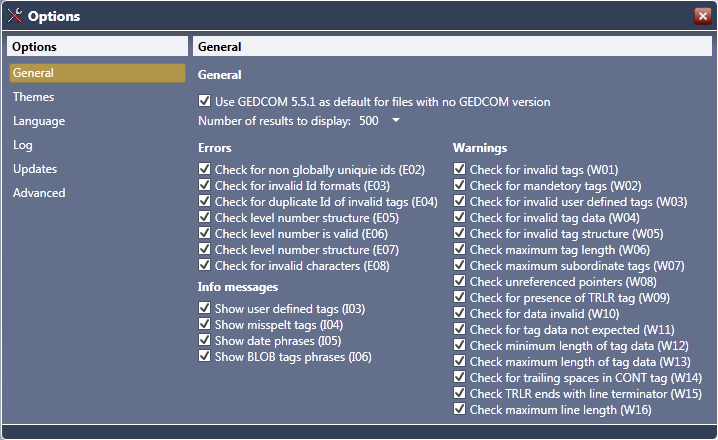 Chronoplex GEDCOM Validator